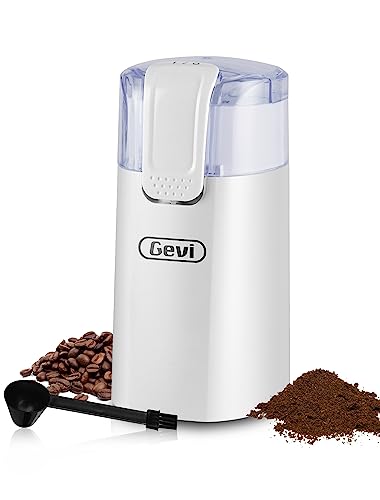 Electric Coffee Grinder Stainless Steel Blade Grinder for Coffee Espresso Latte Mochas, Noiseless Operation.GECGI140-U-1