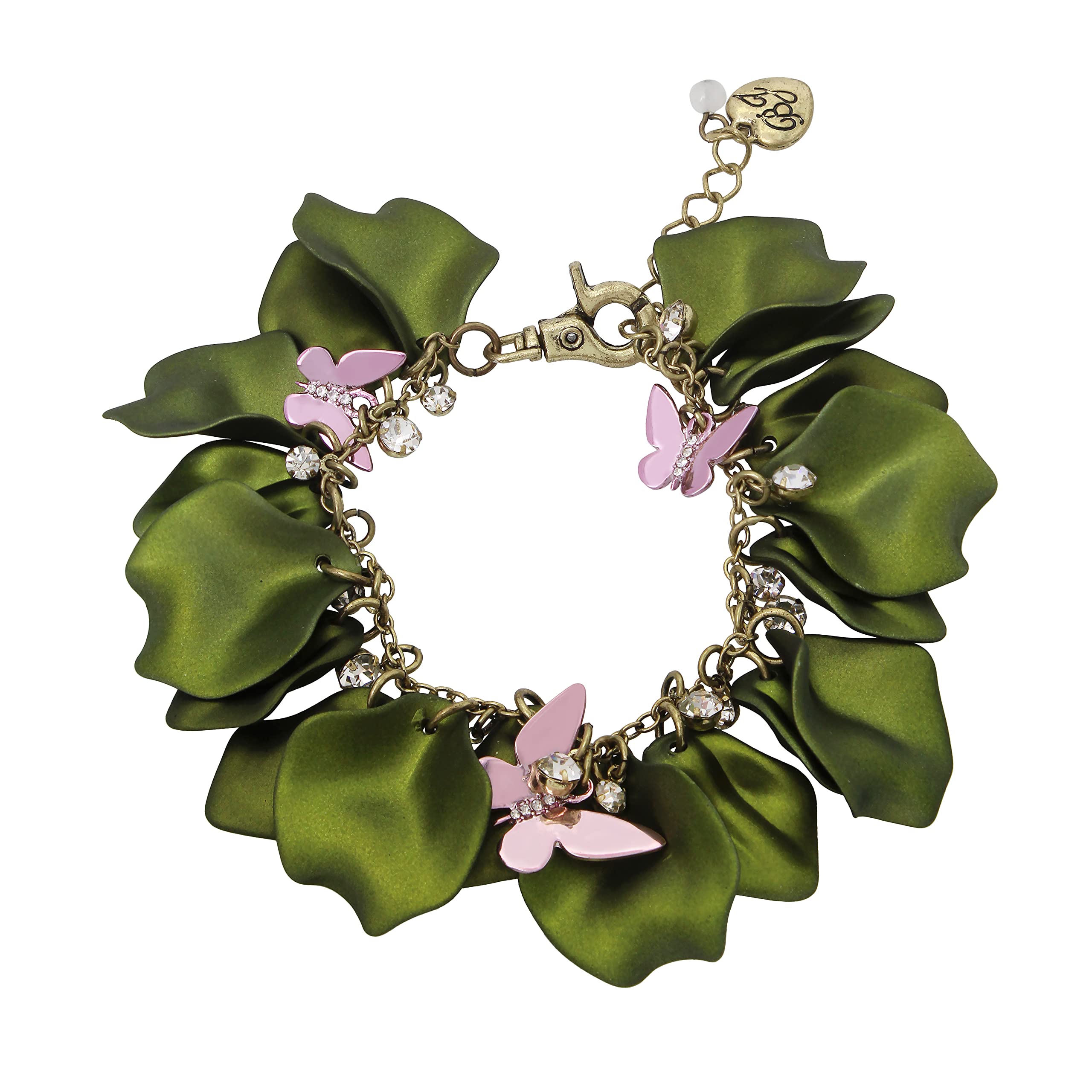 Betsey Johnson Petal Charm Bracelet