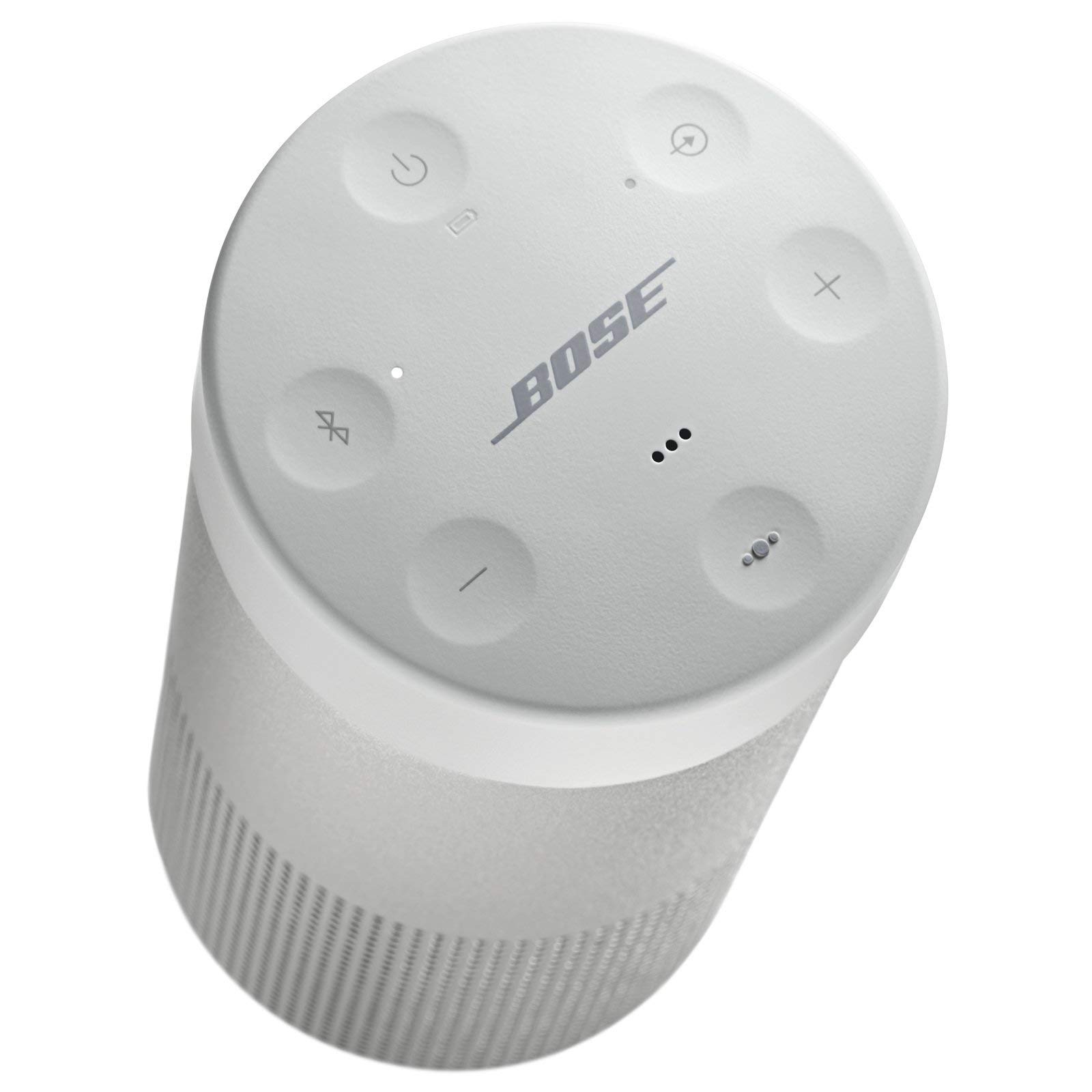 Bose SoundLink Revolve Portable Bluetooth 360 Speaker, Lux Gray (Renewed)