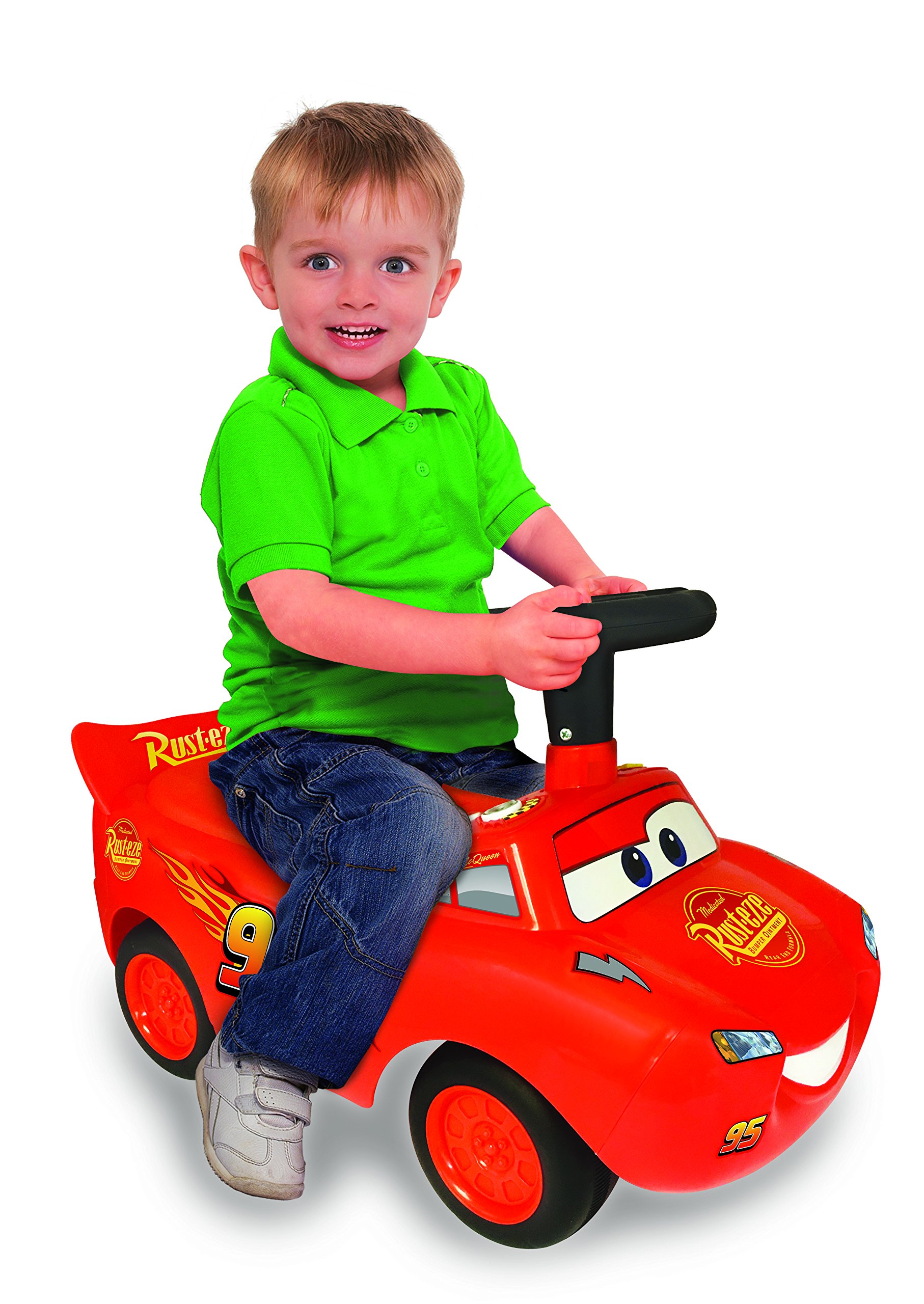 Kiddieland Toys Limited My Lightning McQueen Racer Ride On,Multi, Large