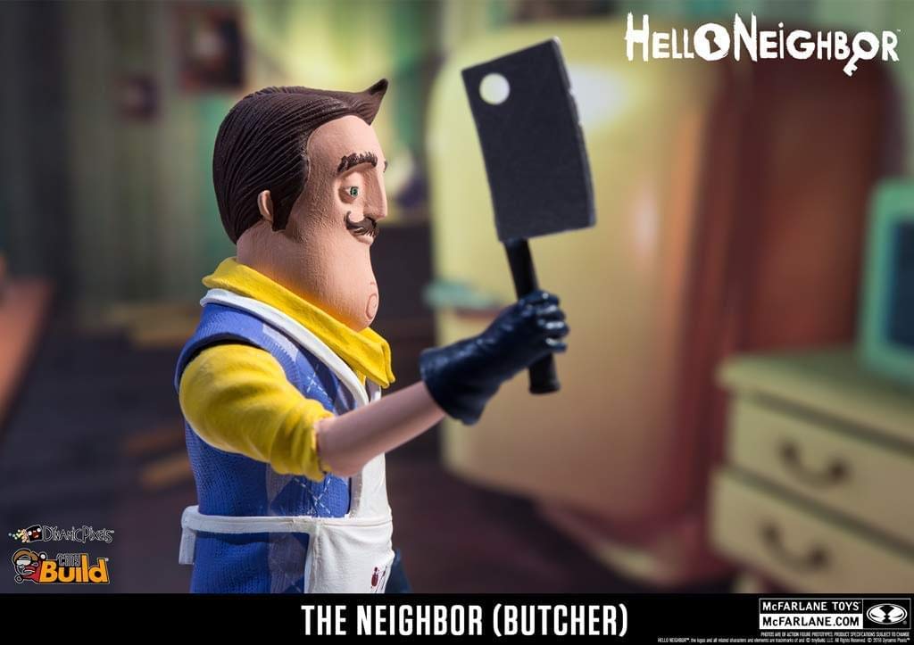 McFarlane Toys Hello Neighbor The Neighbor (Butcher) Action Figure