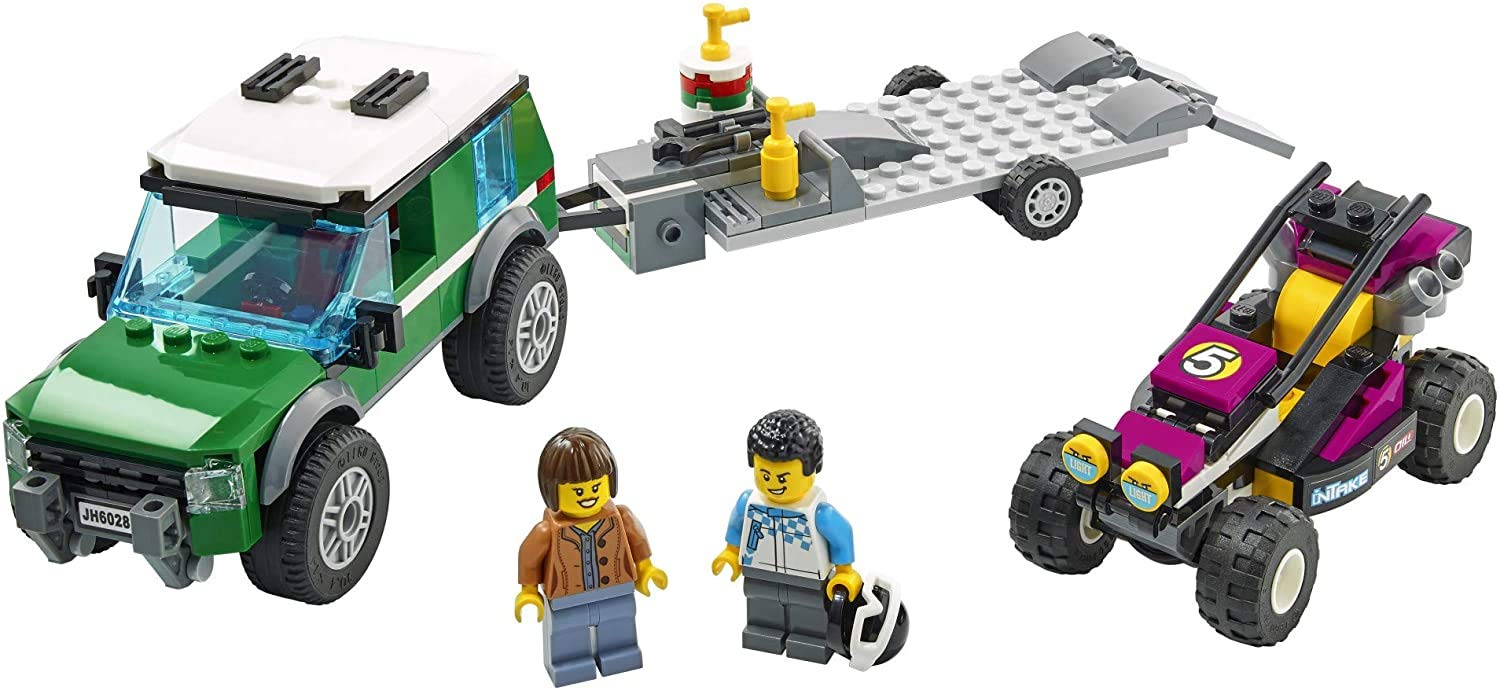LEGO City Race Buggy Transporter 60288 Building Kit; Fun Toy for Kids, New 2021 (210 Pieces)