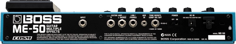 Boss ME-50 Multi-Effects Guitar Pedal