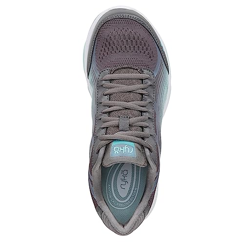 Ryka Women's Devotion Plus 3 Walking Shoe, Quiet Grey, 8 Wide