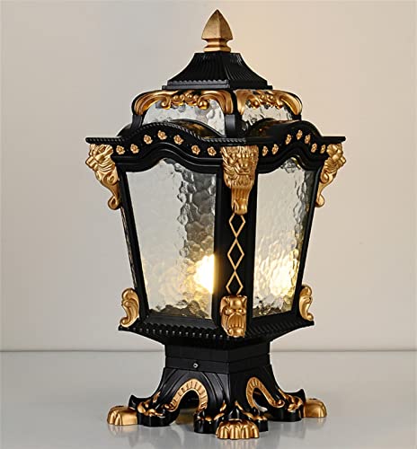 WHYSFX Creative Pillar lamp Outdoor Garden Light Waterproof Home Villa Fence Residential Balcony Sconce Lawn lamp