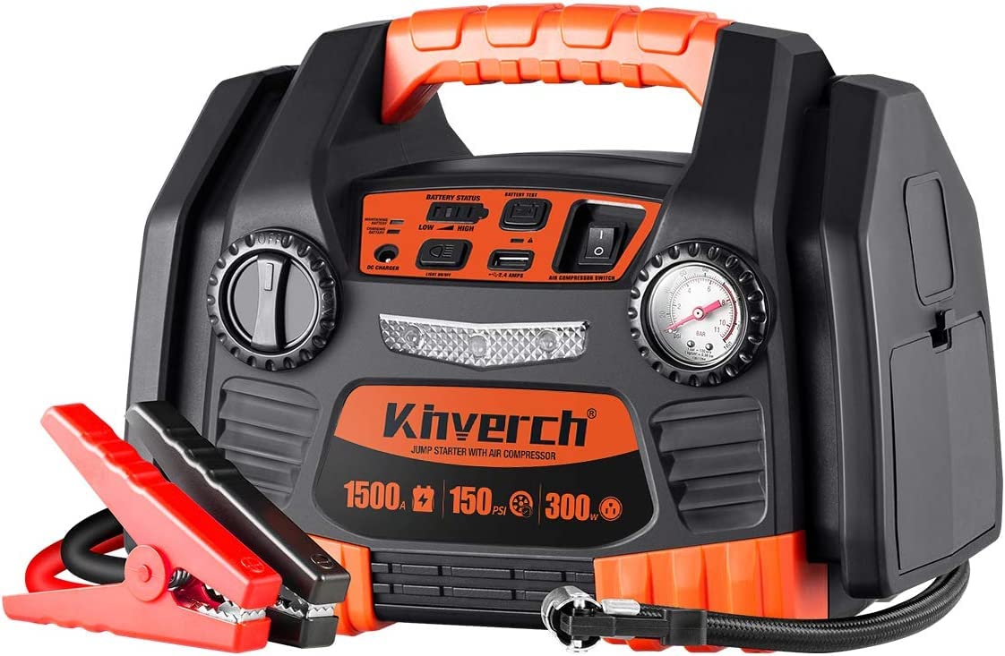 T POWER 15V Charger for Dewalt DXAEPS14 1400 Peak Amp Potek Kinverch Car1500 Peak 750 JS86-UL, JS87-UL, JS88-UL & All Xantrex Sears Diehard 1150 950 Jump Starter Ac Dc Adapter Power Supply