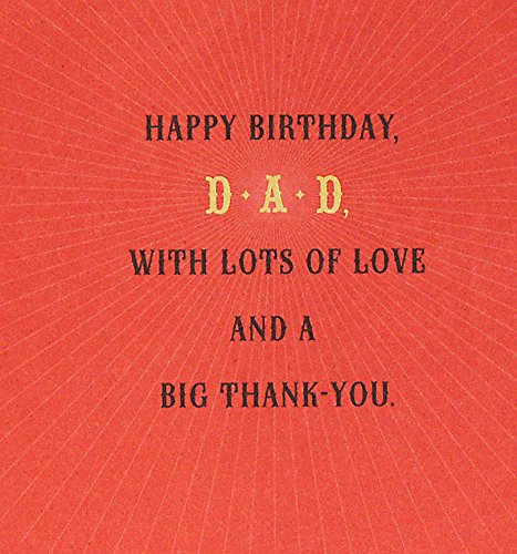 Hallmark Birthday Card for Dad (Cake and Candles)