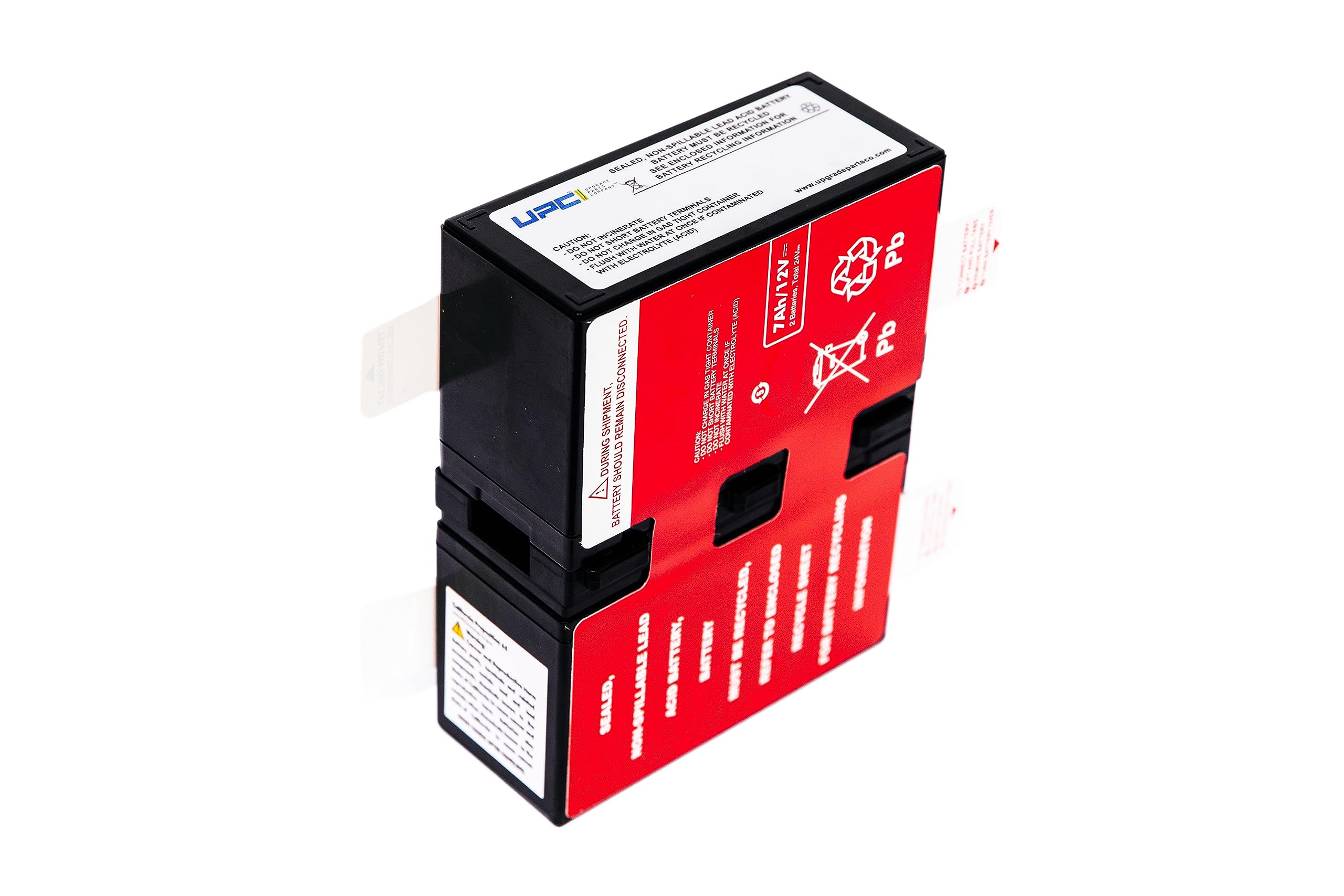 UPC UPGRADE PARTS COMPANY APCRBC123-UPC Replacement Battery for APC RBC123 UPS Systems - BN1080G, BX1300G, BR1000G, BX1350M, BN1350G, BX1000G
