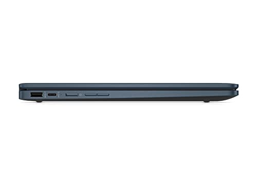HP Chromebook x360 14b-cb0020ca, Intel Pentium Silver N6000, 8 GB RAM, 128 GB eMMC, Intel UHD Graphics, 2-in-1 Laptop, 14" Diagonal FHD Display, Spruce Blue (Renewed)