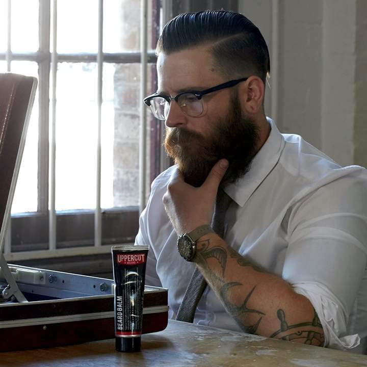 UPPERCUT DELUXE Conditioning Beard Balm for Control & Natural Shine, 3.38 fl.oz