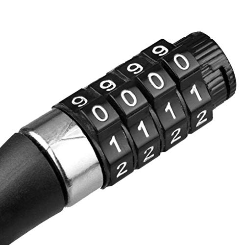 Bicycle Lock Bicycle Password Cable Lock Bike Password Lock Anti-Theft Combination Number Code Steel Cable Chain Security Safety Bike Lock