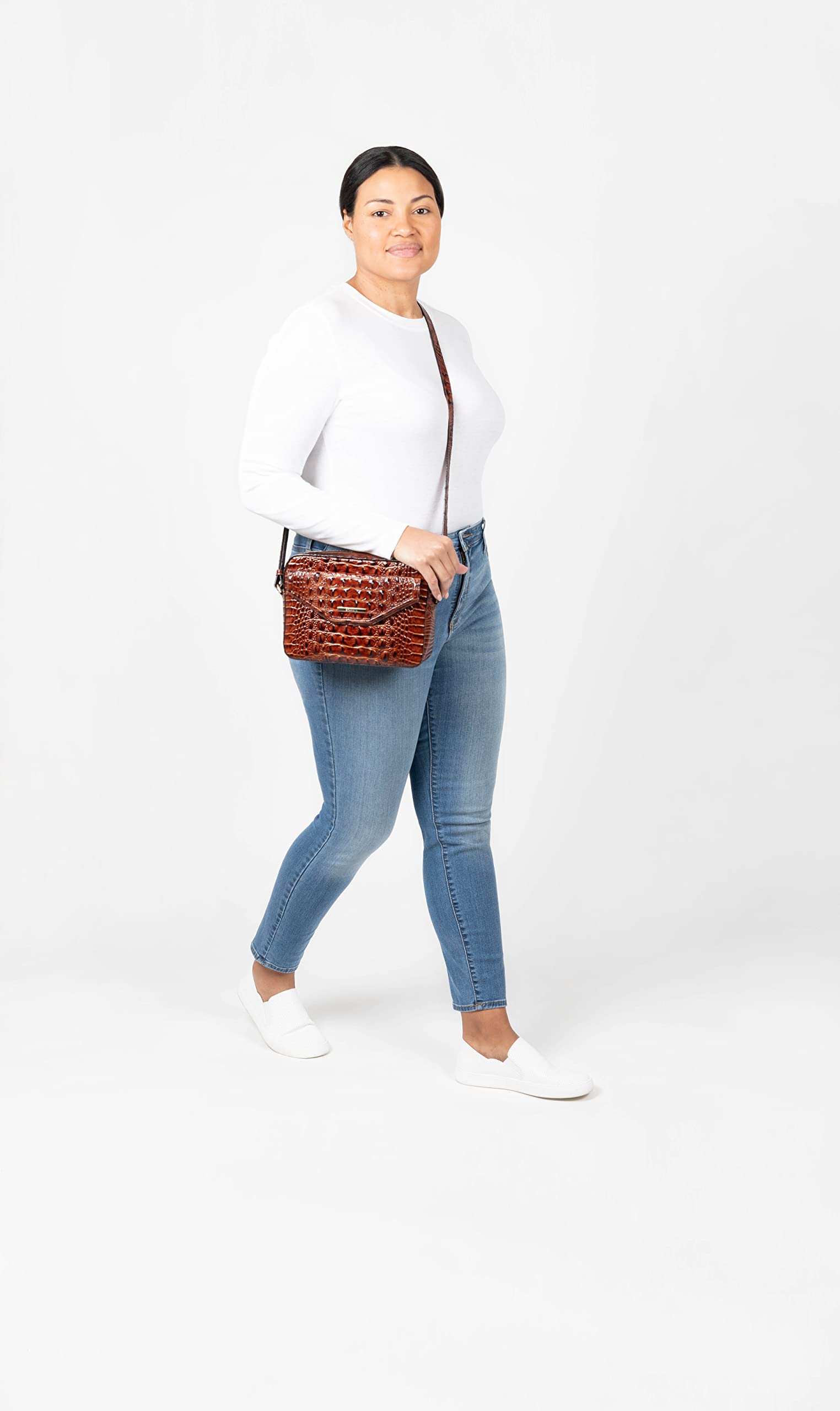 BRAHMIN Arctic Blue Melbourne Shea