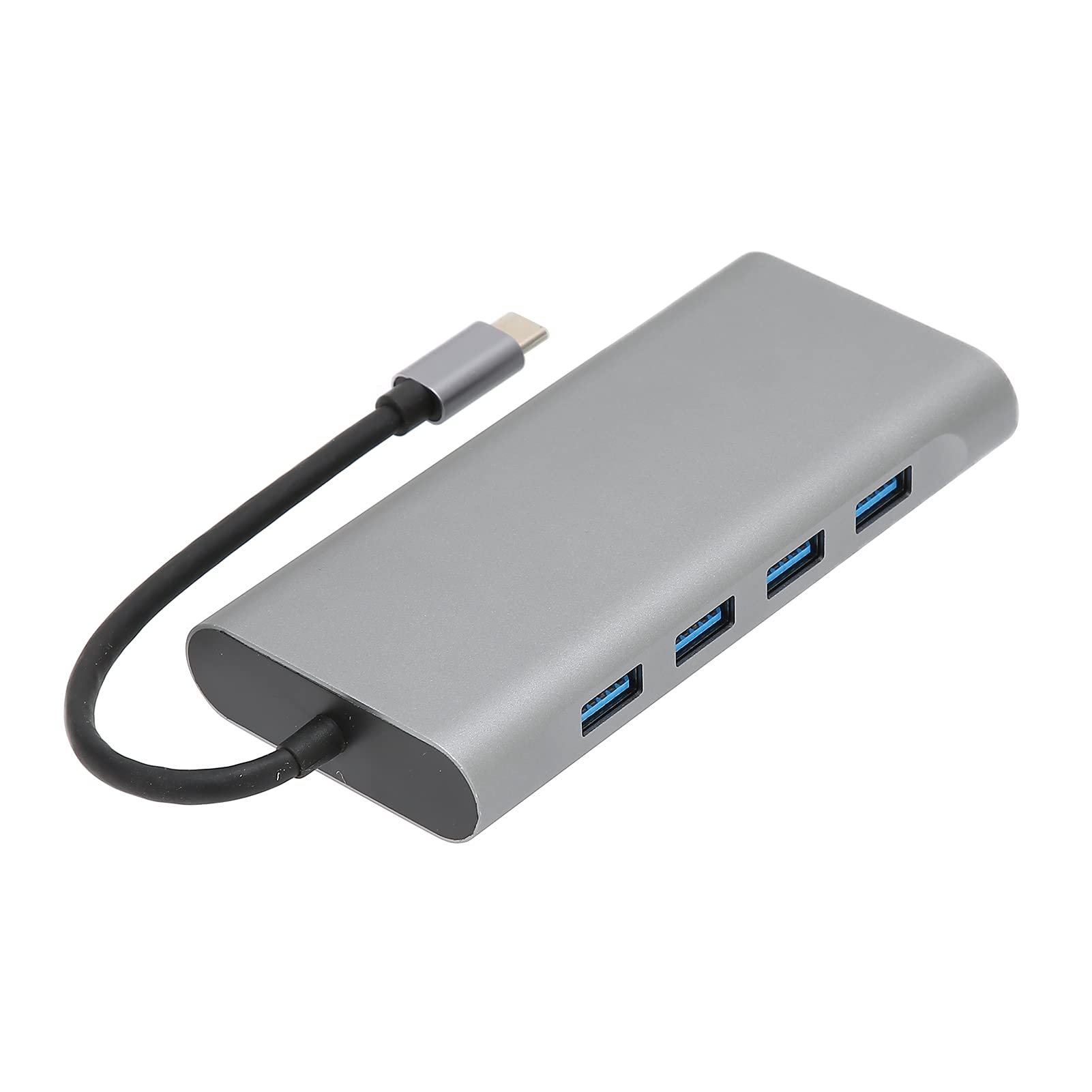 Shanrya USB C Hub Multiport Adapter, USB Multiport Adapter 11 in 1 for Keyboard for Mobile Hard Disk for Mouse for Laptop