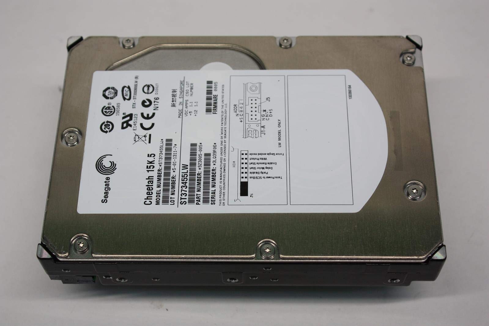 Seagate 73GB 15000rpm Cheetah 15K.5 68 Pin SCSI Internal Hard Drive - ST373455LW