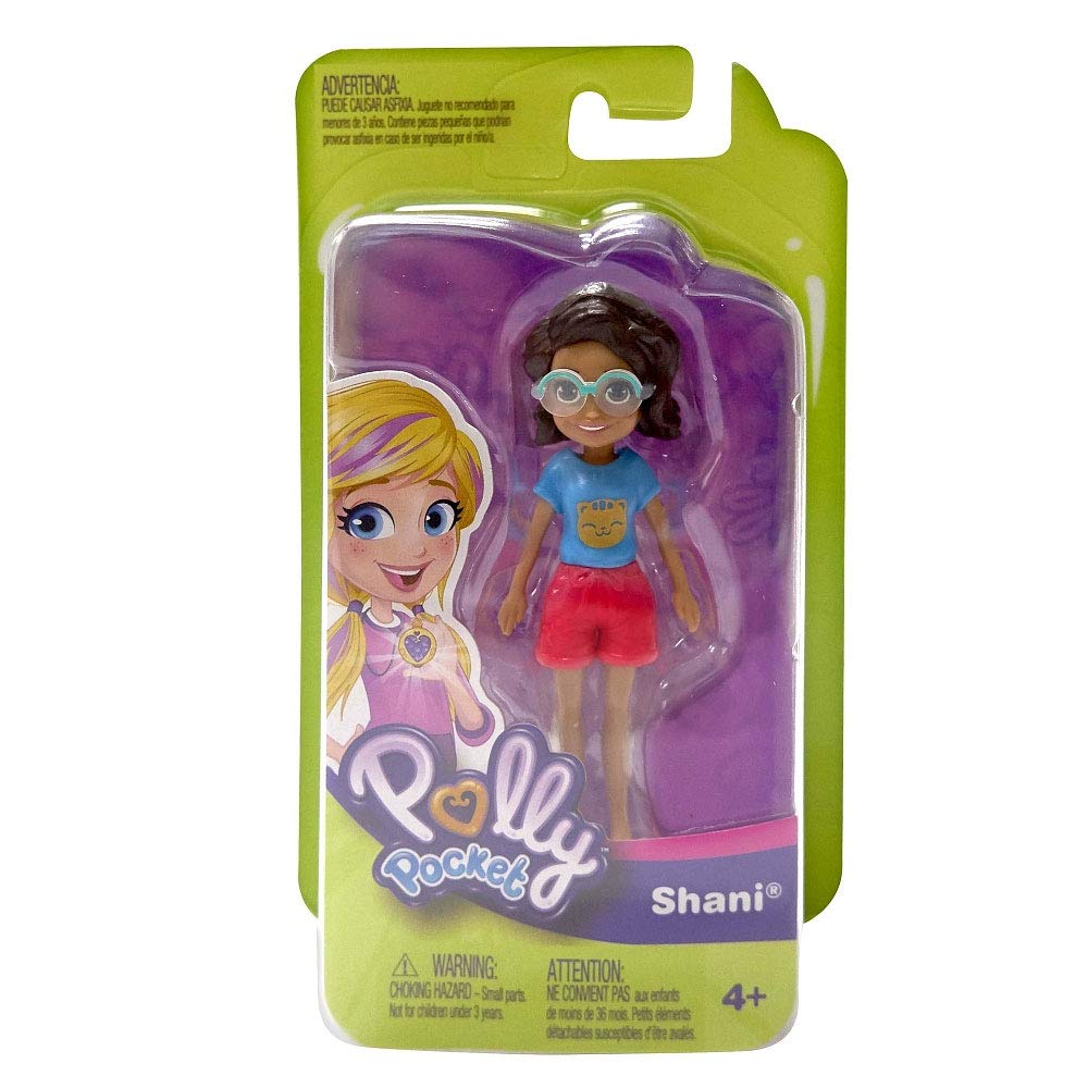 Polly Pocket Doll With Trendy Outfit 2018 Edition Measures Approx. 3.5" Tall (1 Doll)