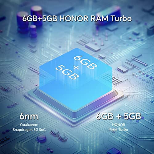 Honor Magic5 Lite Dual-SIM 128GB ROM + 6GB RAM (Only GSM | No CDMA) Factory Unlocked 5G Smartphone (Titanium Silver) - International Version
