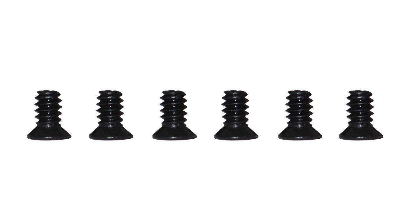 Bfenown Lot 100 pcs Replacement 3.5" HDD 6#-32 Flat Phillips Head Hard Drive Disk HDD Screws for comperter pc