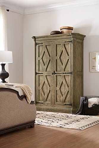 Hooker Furniture La Grange Barn Wood Wardrobe