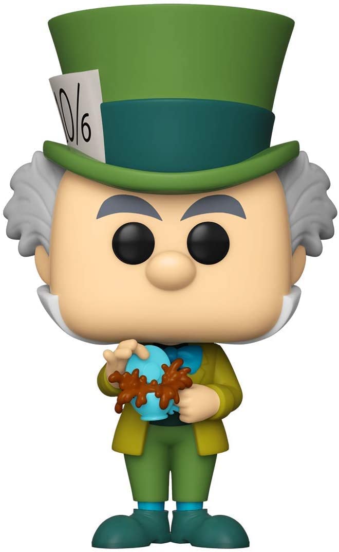 POP Disney: Alice in Wonderland 70th - Mad Hatter Funko Pop! Vinyl Figure (Bundled with Compatible Pop Box Protector Case) Multicolor 3.75 inches