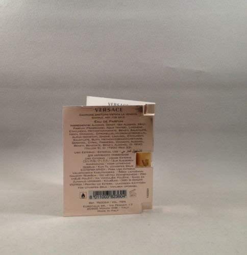 Versace 5 Eros Pour Femme Spray Sample Vial 1 Ml/0.03 Oz for Women