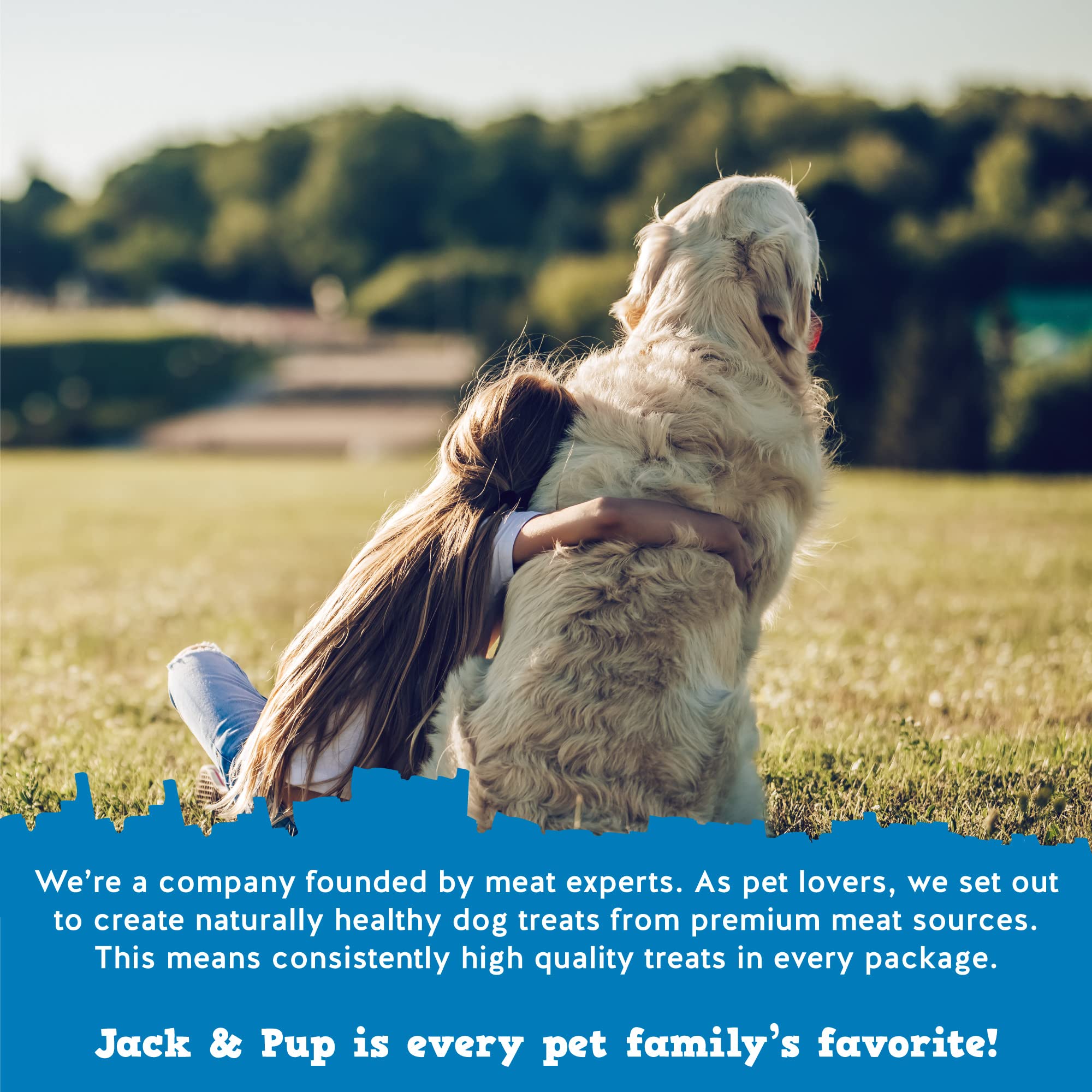 Jack&Pup Rib Bones for Dogs | All Natural Large Dog Bones| Single Ingredient Dog Chew Bones for Medium Dogs (12 inch (6 Pack))