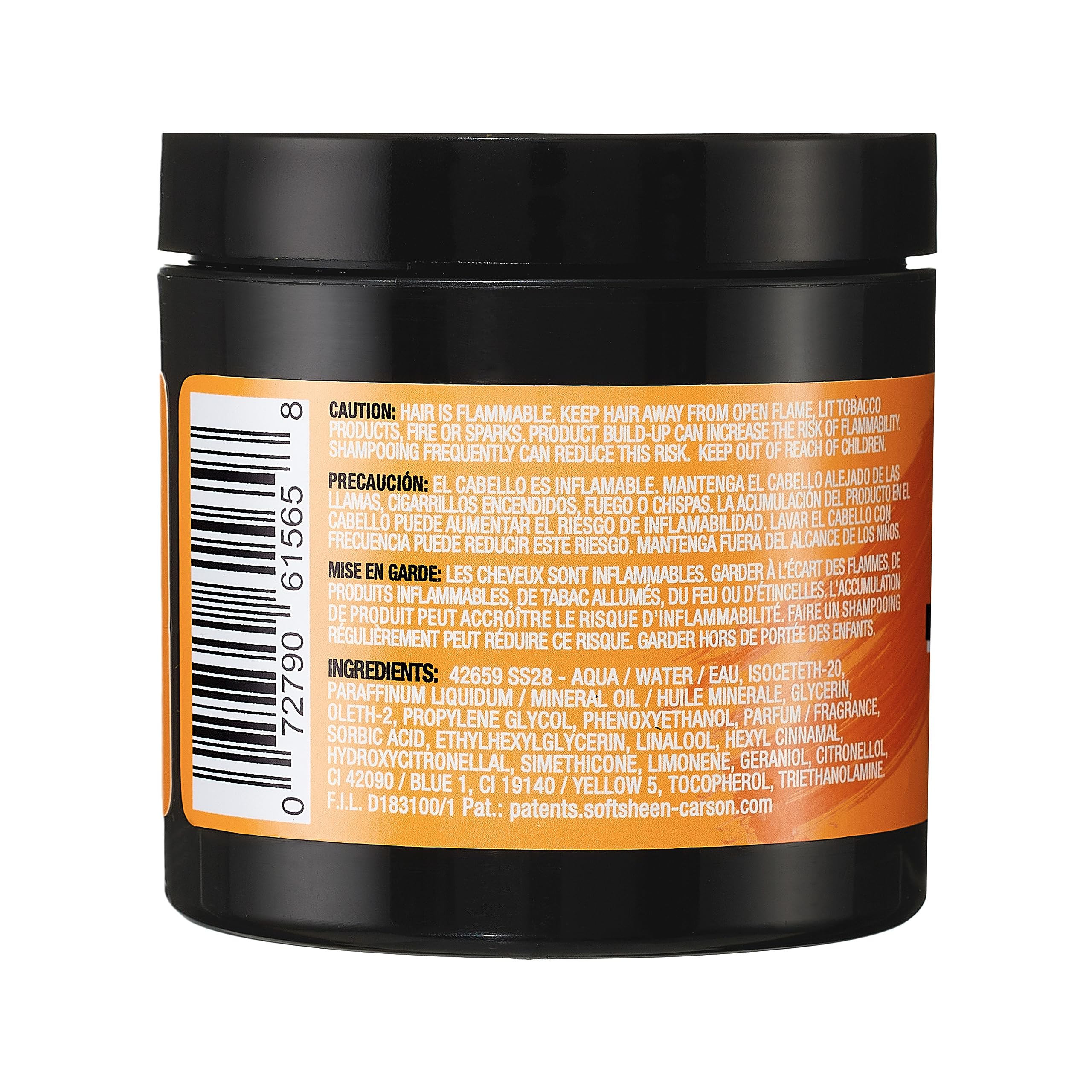 SoftSheen-Carson Let's Jam! Shining and Conditioning Hair Gel by Dark and Lovely, Extra Hold, All Hair Types, Styling Gel Great for Braiding, Twisting & Smooth Edges, Extra Hold, 4.4 oz