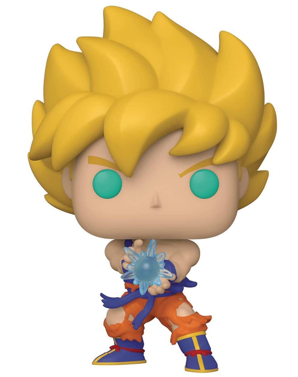 POP Dragon Ball Z - Super Saiyan Goku with Kamehameha Wave Funko Pop! Vinyl Figure (Bundled with Compatible Pop Box Protector Case), Multicolored, 3.75 inches