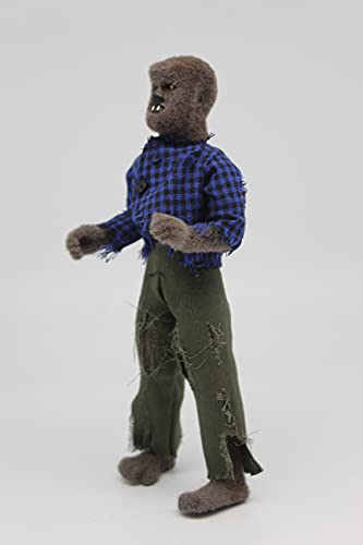 Mego Action Figures, 8” New Mego Werewolf - Full Body Flock (Limited Edition Collector’s Item)