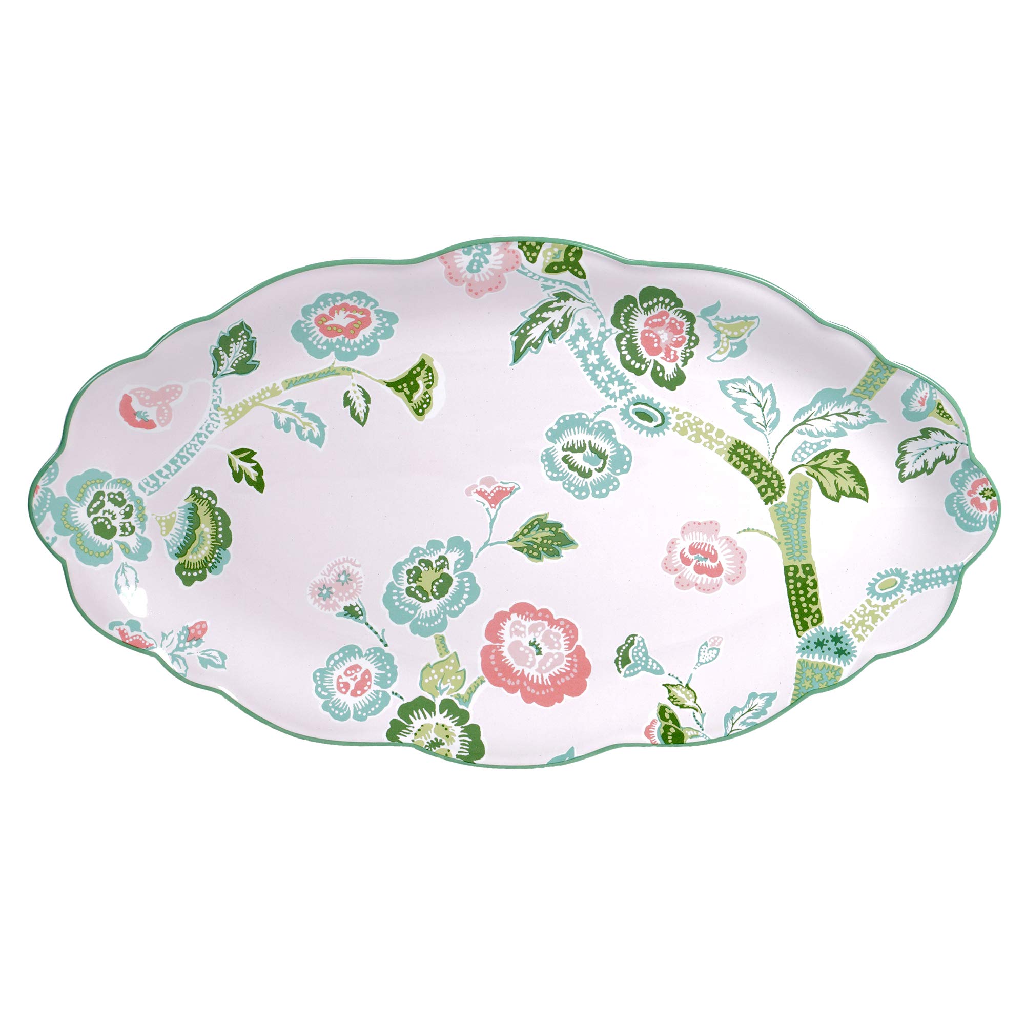 Certified International English Garden Oval Platter, 18",
