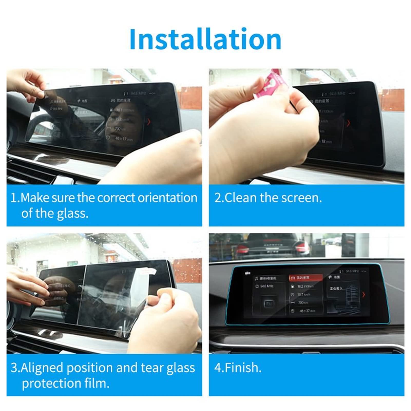 Car GPS The Navigation Screen Membrane LCD Screen TPU Protective Film Anti-Scratch Film Refit, for Changan UNI-T 2020