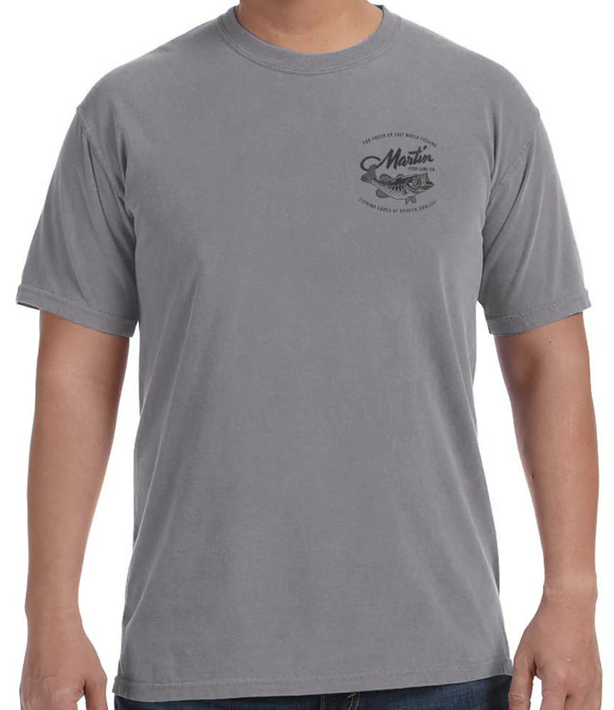Big Mouth Martin T-Shirt (Medium) Dark Grey