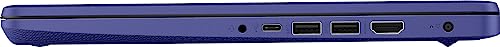 HP Laptop, Newest 14" Ultral Light Laptop for Students and Business, Intel Celeron N4120, 8GB RAM, 192GB Storage(64GB eMMC+128GB Micro SD), WiFi, Bluetooth, HDMI, Webcam, USB-A&C, Win11 S-Indigo Blue