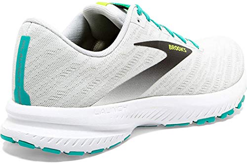 Brooks Womens Launch 7 Running Shoe - White/Nightlife/Atlantis - B - 7