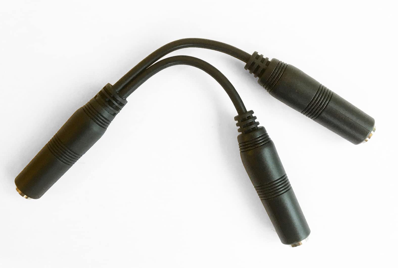 Silverline Y Cable Drum Splitters Compatible with Roland V-Drums - Stereo TRS Female to 2X Mono TS Female
