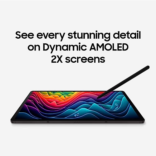 SAMSUNG Galaxy Tab S9 11β 128GB WiFi 6E Android Tablet, Snapdragon 8 Gen 2 Processor, AMOLED Screen, S Pen Included, Long Battery Life, IP68 Rating, Dolby Audio, US Version, 2023, Graphite