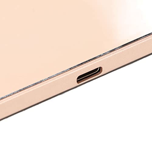 CHICIRIS 10 Inch Tablet 2.4G 5G Dual Band WiFi Gold 6GB 128GB for 12 100240V Kids Writing Tablet (US Plug)