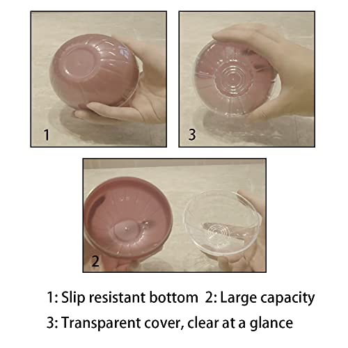 HAIQUANDJS Food Storage Box Portable Crisper Bowl Onion Shape Food Containers for Storing Leftovers and Going out for Picnics