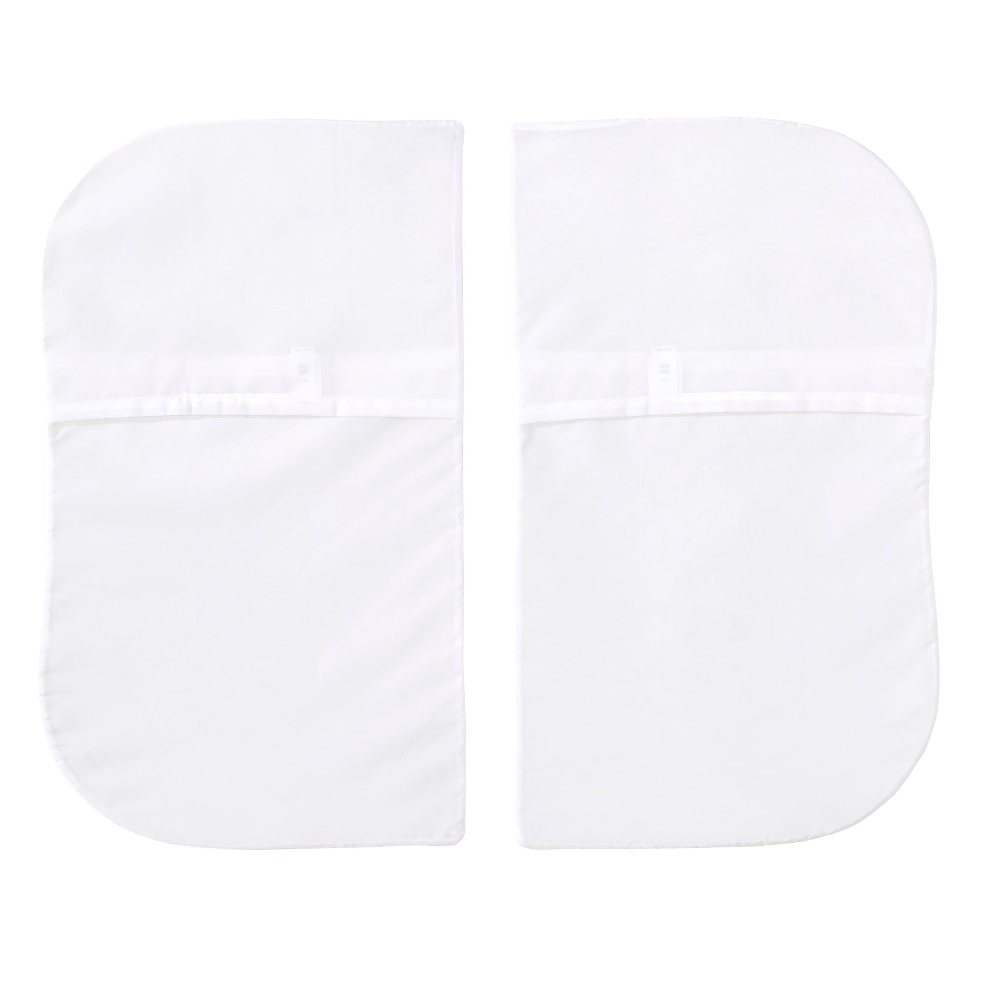 HALO Bassinest Twin Sleeper Waterproof Mattress Pads - 2-Pack, White