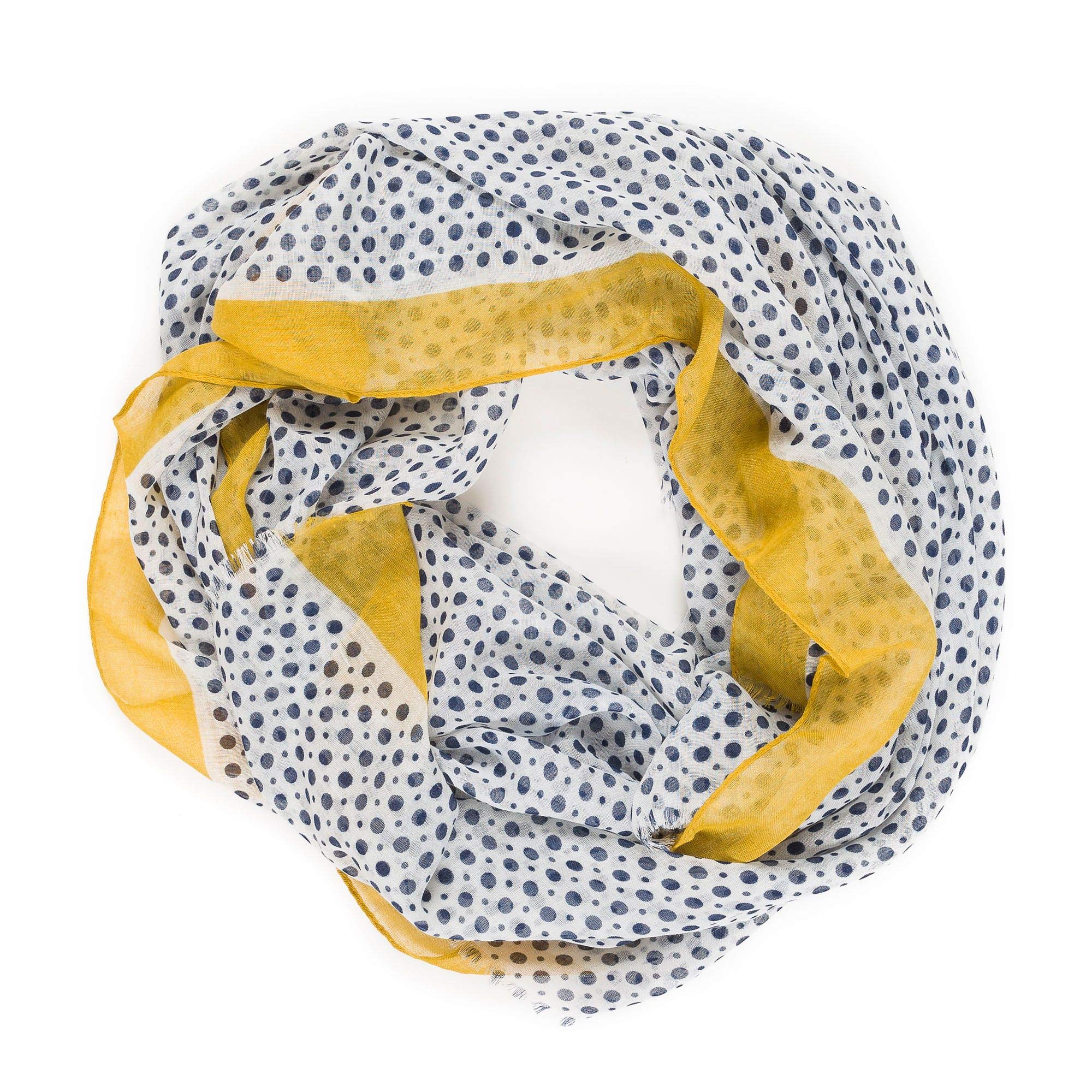 MELIFLUOS DESIGNED IN SPAIN Scarf for Women Lightweight Geometric Fashion Fall Winter Scarves Shawl Wraps (SS124)