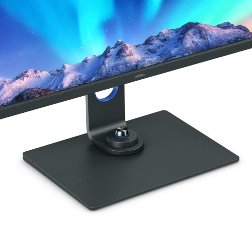 BenQ SW321C Photo Video Editing Monitor 32" 4K UHD | 99% AdobeRGB,100% sRGB,95% P3 | IPS | Hardware Calibrated | 16 bit 3D LUT | DeltaE ≤2 | Uniformity | HLG | AQCOLOR | Ergonomic | USB-C(60W) , Black