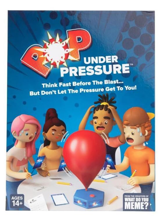 Pop Under Pressure - A Game of Categories, But with A Blast! - by What Do You Meme? Family
