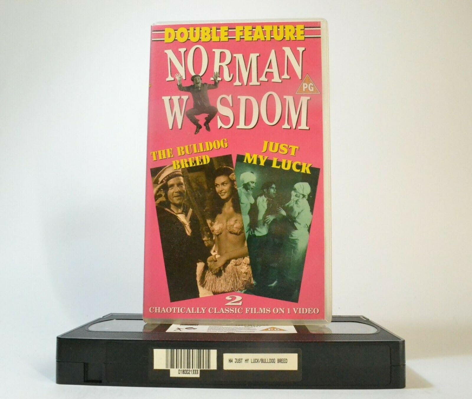 The Bulldog Breed / Just My Luck [Norman Wisdom Double Feature] Comedy - Pal VHS