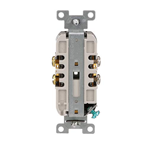 Eaton TRBR20BKBXSP 20-Amp 3-Wire 125-Volt Tamper Resistant Commercial Grade Duplex Receptacle 2-Pole, Black