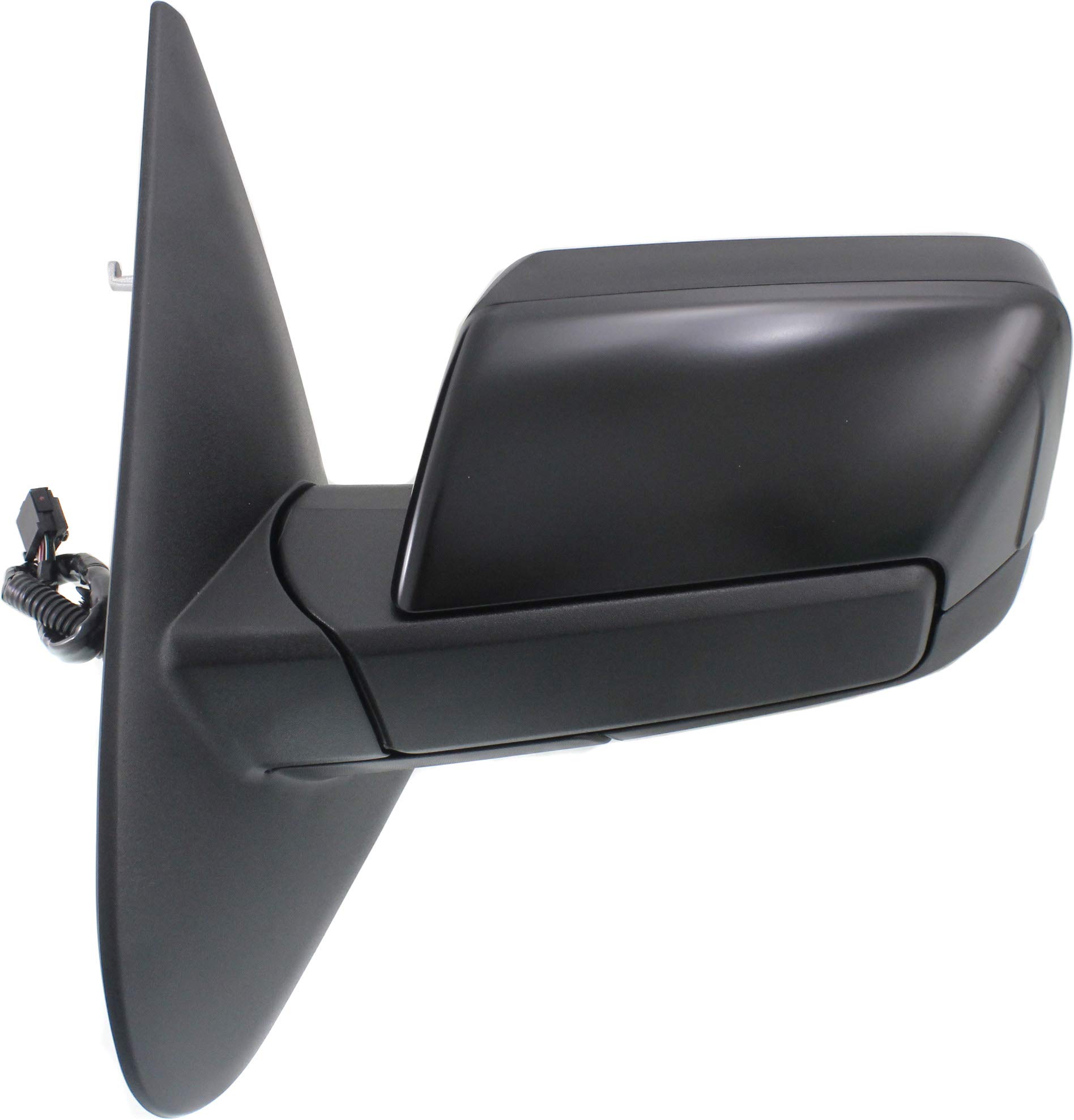 Kool Vue Driver Side Power Heated Mirror for Ford Expedition Lincoln Navigator 2012-2014 Power Fold With Signal Light, Memory & Puddle Lamp Paintable