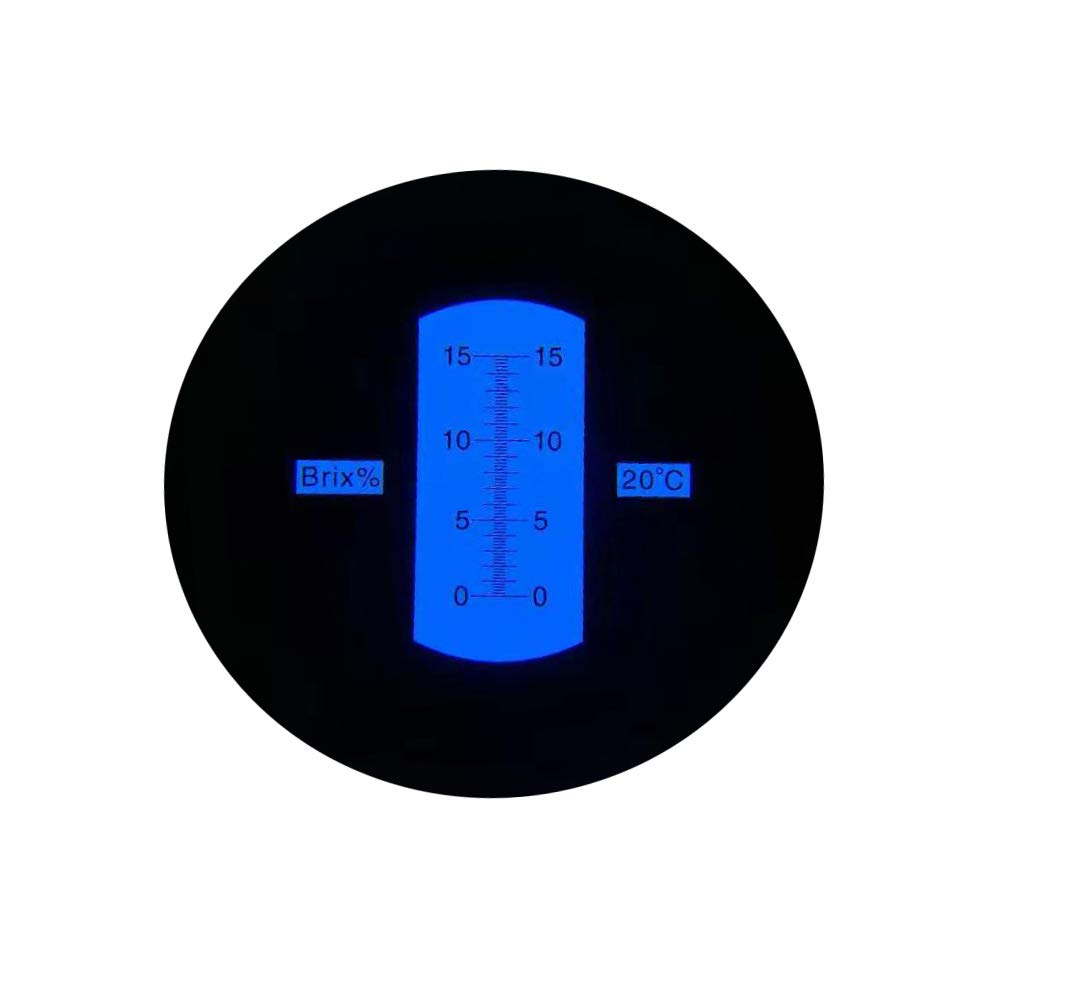 Hand-held 0-15% Brix Refractometer, Sugar Refractometer, Cutting Liquid Refractometer