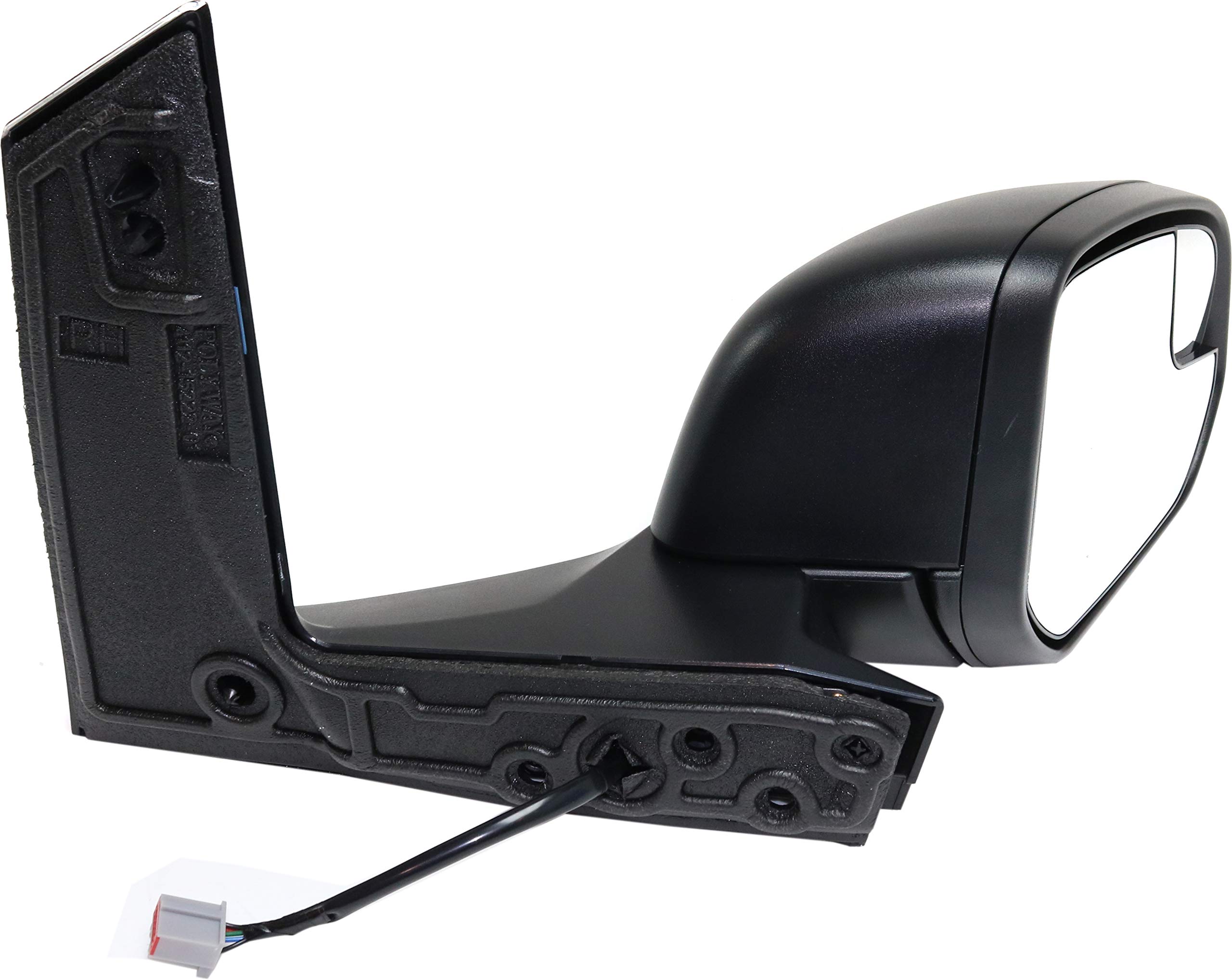 Kool Vue Driver & Passenger Side Power Heated Mirrors for Ford Transit Connect 2014-2022 With Spotter Glass Textured