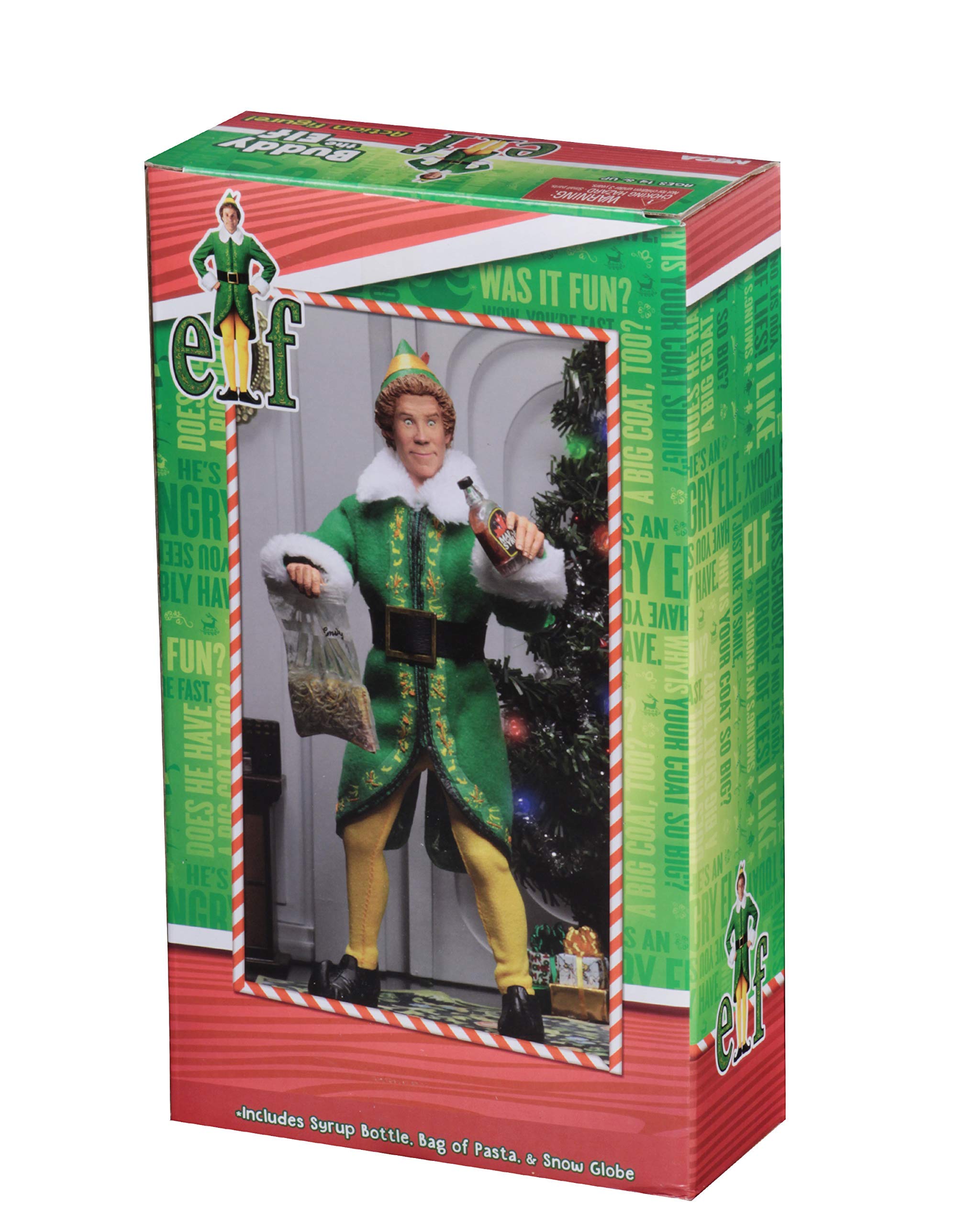 NECA Elf - 8” Clothed Action Figure – Buddy The Elf