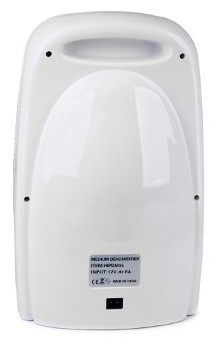 Ivation IVADM35 Powerful Mid-Size Thermo-Electric Dehumidifier - Quietly Gathers Up to 20 Ounces of Water Per Day - for Bath Room, Basement, Attic, Boats, Rv Ect - for Spaces Up to 2,200 Cubic Feet