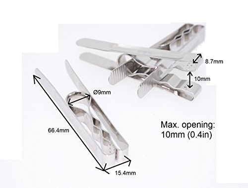 Peggy’s Long-Lasting Stainless Steel Pegs ● Set of 20 Clothespins ● Heavy Duty & High Grade for Durable Use Outdoors and Indoors ● By Peggy’s Smart Items