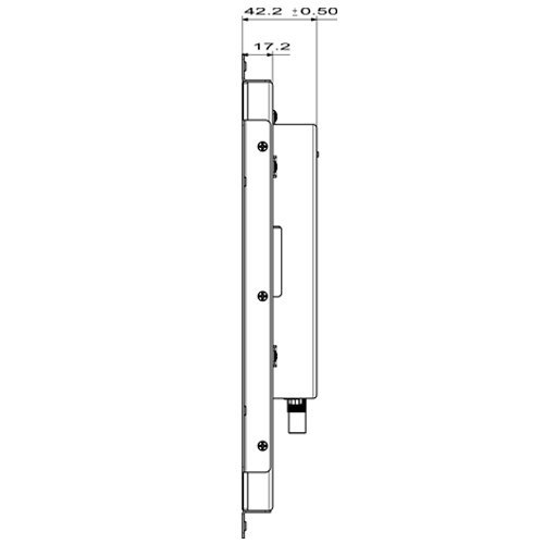 YILETEC 15.6" METAL OPEN FRAME YL-156OFCT 16:9 1080P CAPACITIVE MULTI-TOUCH SCREEN WITH HDMI,VGA AND COMPOSITE INPUT